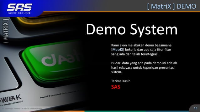 Transformasi Komunikasi, Peningkatan Efisiensi dengan Matrix dan AI | PPT