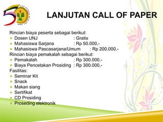 Paparan seminar nasional unj emas-revised | PPT