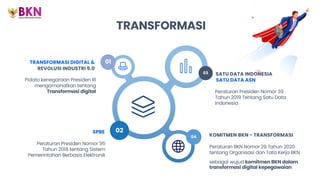 Paparan bkn integrasi sistem menuju satu data asn | PDF