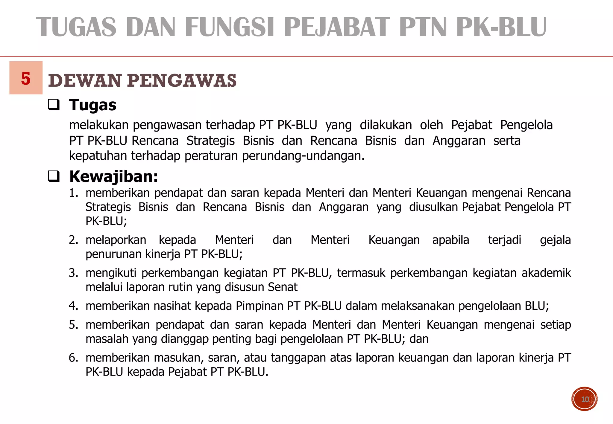 Tata Kelola BLU pada Perguruan Tinggi Negeri | PDF