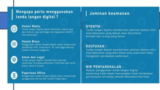Paparan bsre penerapan tte untuk mendukung akb | PDF