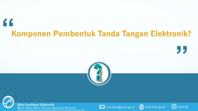 Paparan bsre penerapan tte untuk mendukung akb | PDF