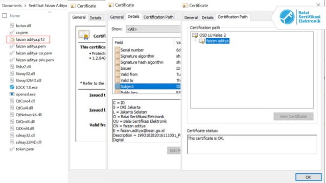 Paparan bsre penerapan tte untuk mendukung akb | PDF