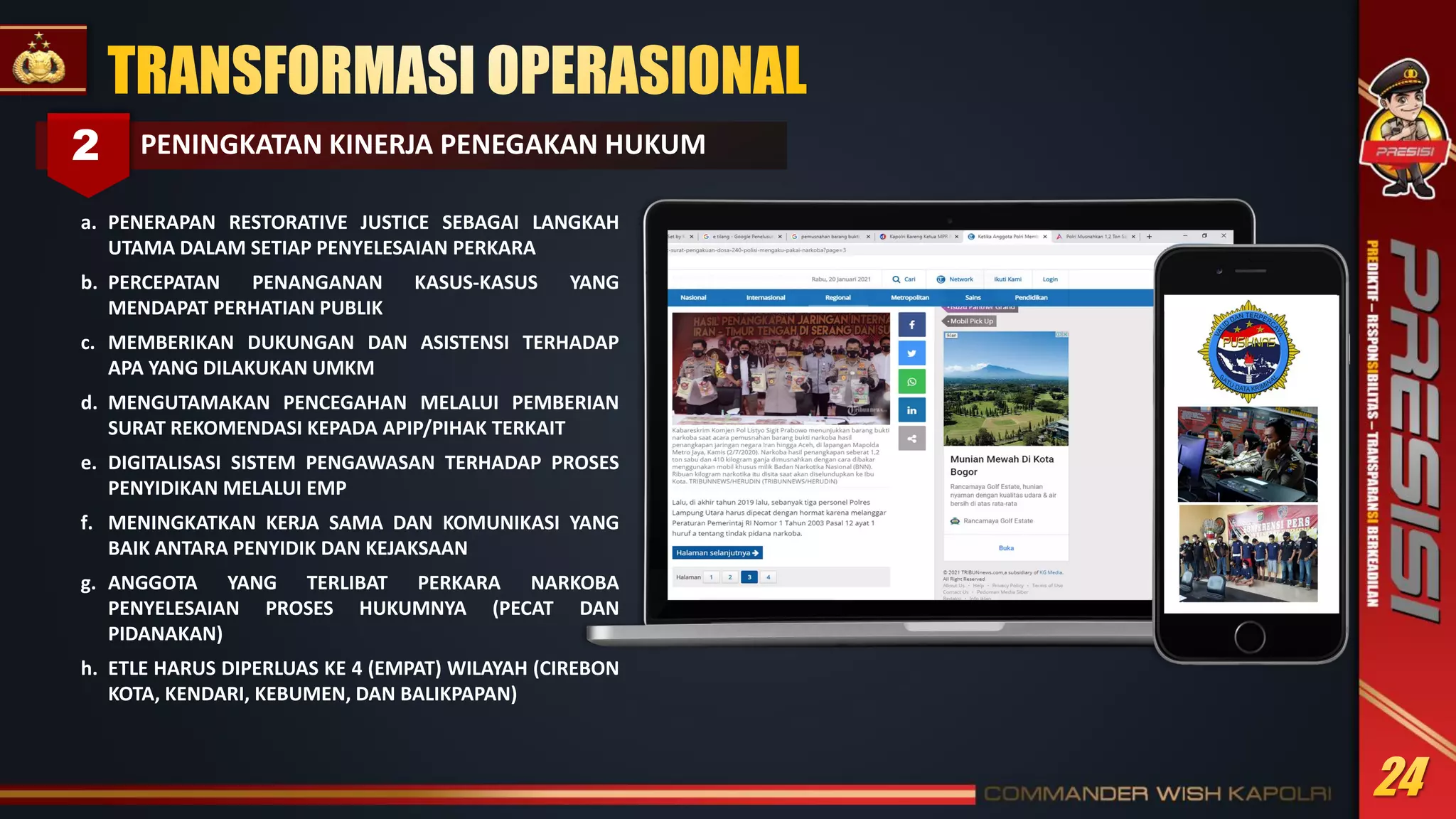 Commander Wish Kapolri Listyo Sigit | PDF