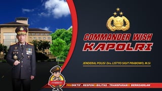 Commander Wish Kapolri Listyo Sigit | PDF