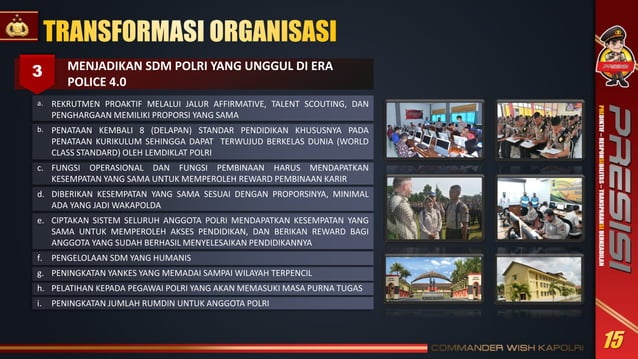 Commander Wish Kapolri Listyo Sigit | PDF