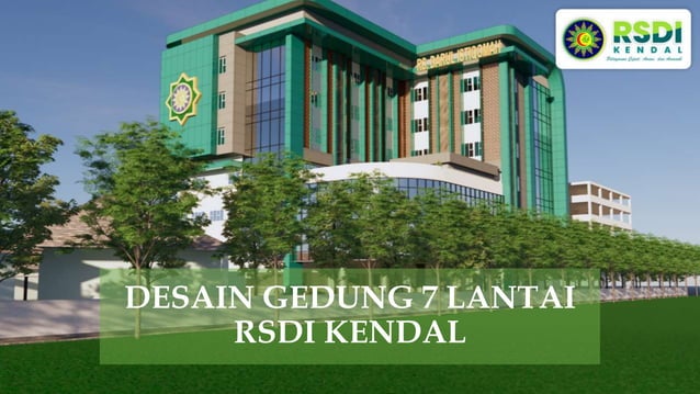 Paparan desain RSDI ke DKK Rumah Sakit Kendal | PPTX