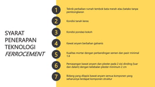 Pengenalan teknologi ferosemen dalam perbaikan rumah.pptx