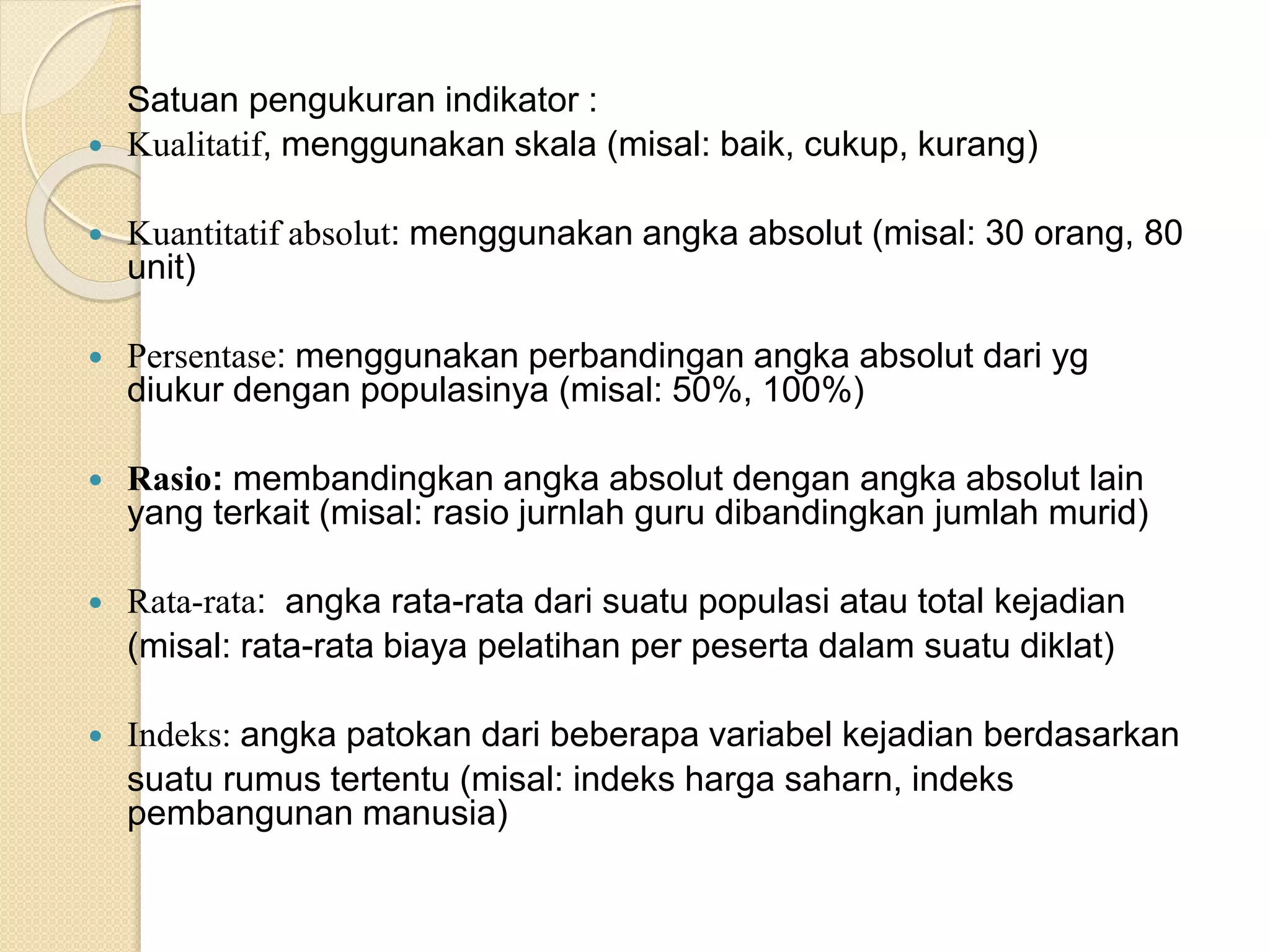 Paparan indikator kinerja utama | PPTX