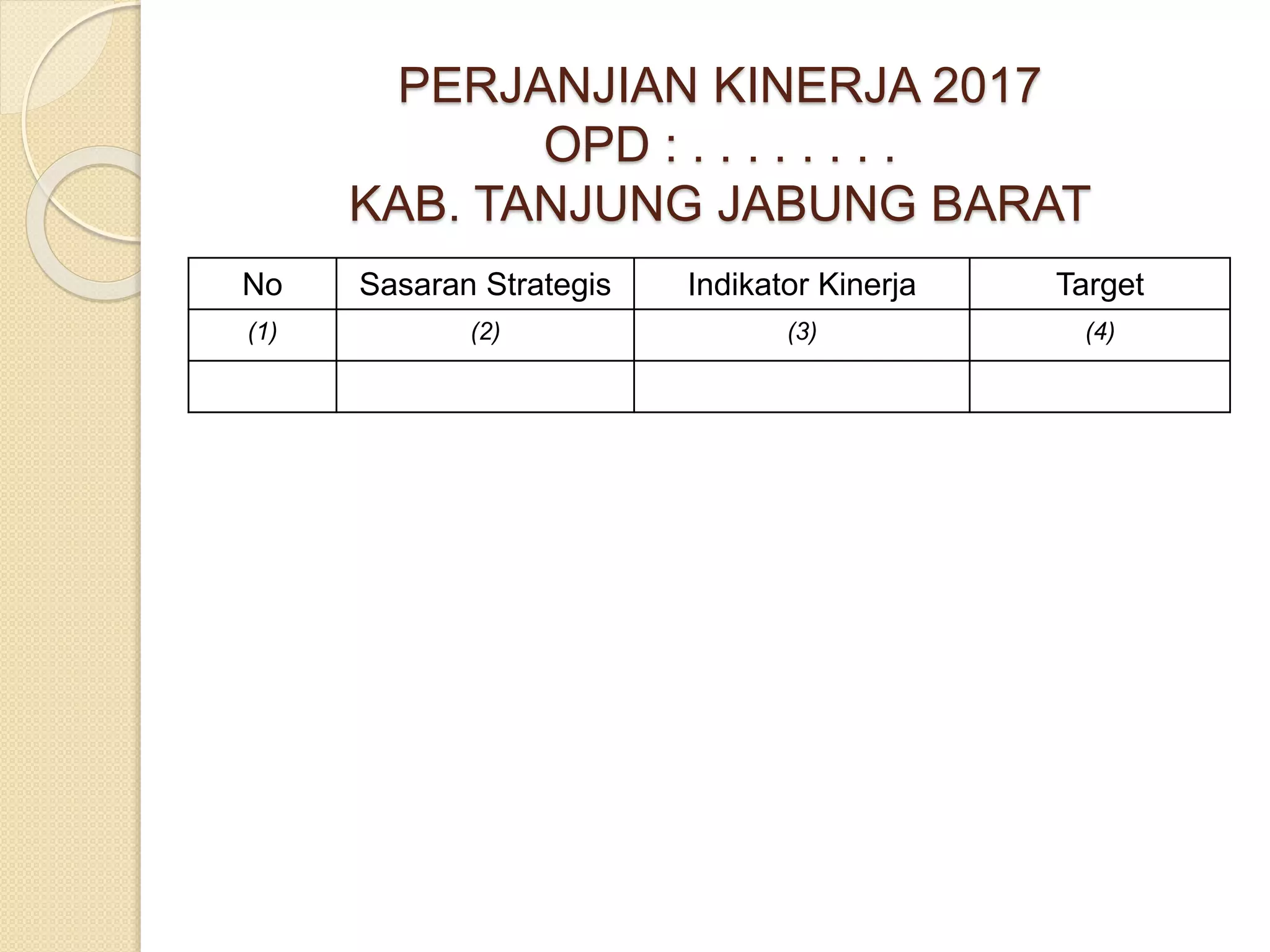 Paparan indikator kinerja utama | PPTX