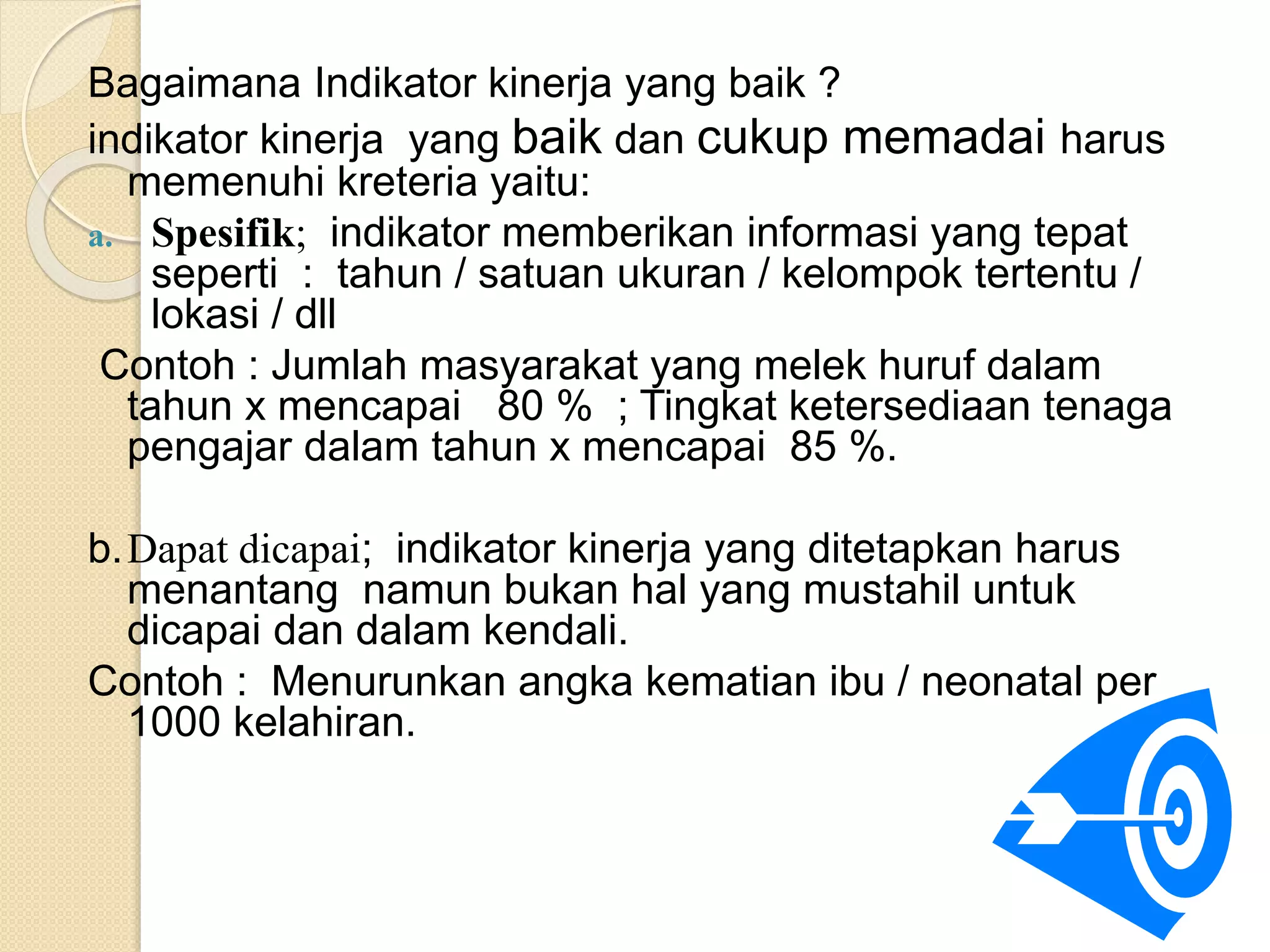 Paparan indikator kinerja utama | PPTX