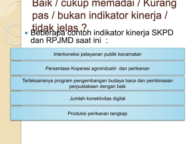 Paparan indikator kinerja utama | PPTX