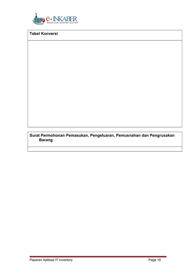 Paparan it inventory e inkaber dps | DOC