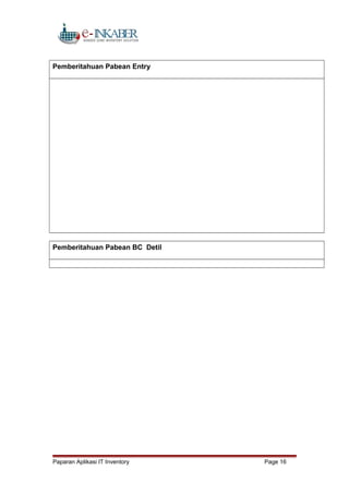 Paparan it inventory e inkaber dps | DOC