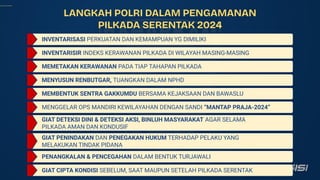 Operasi Mantap Praja 2024 Pengamanan Pilkada Serentak 2024 Wilayah Kalimantan, Sulawesi dan ...