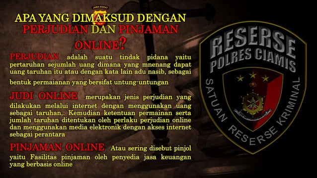 PAPARAN KANIT RESKRIM (JUDI ONLINE).pptx