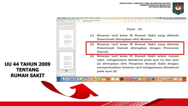 Paparan Kasubdit BLUD Keuda tentang blud | PDF