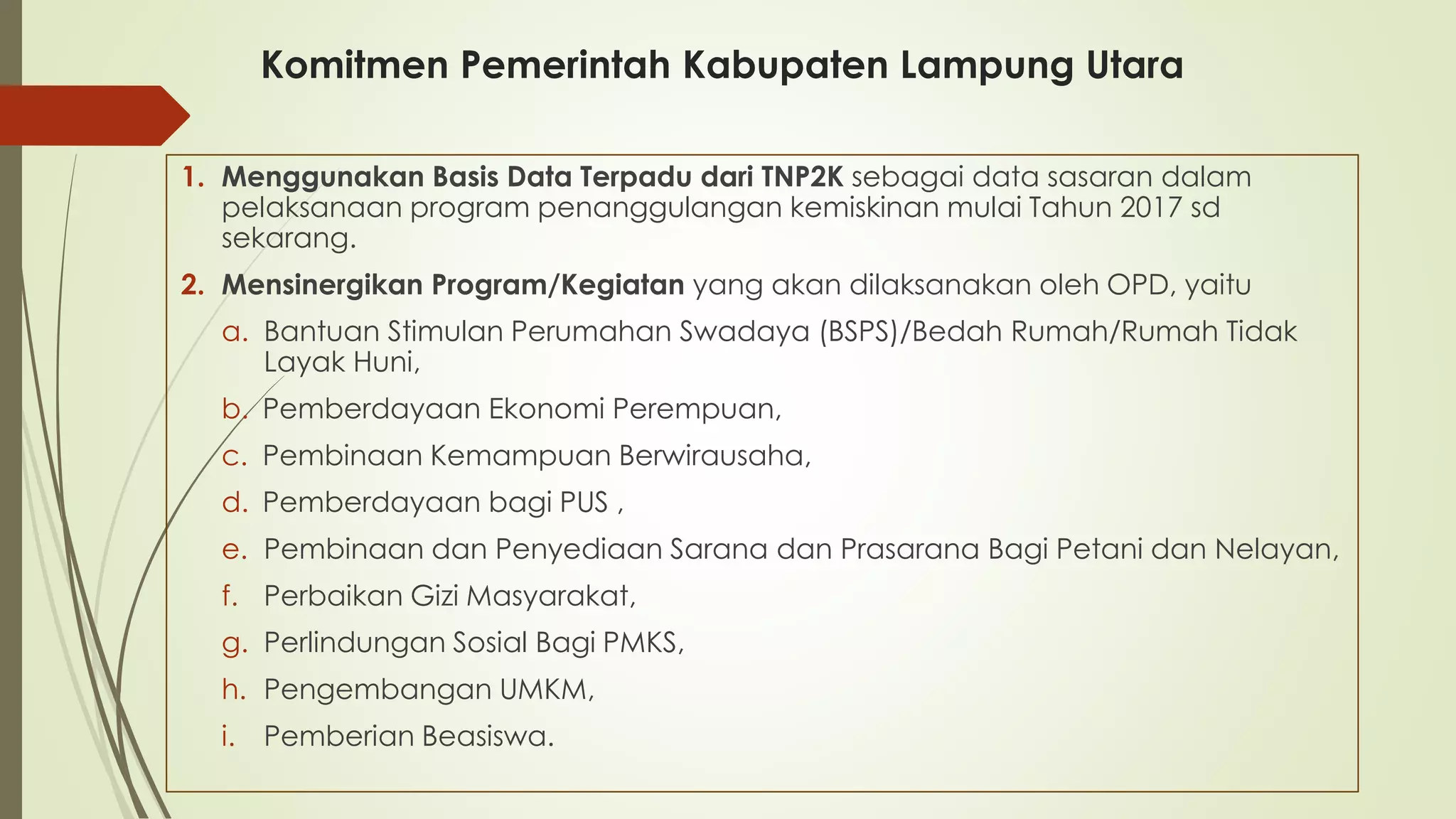 Paparan kemiskinan lampung utara 2021 | PPTX