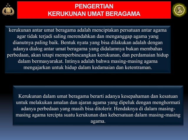 PAPARAN KERUKUNAN UMAT BERAGAMA.ppt