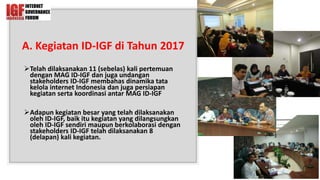 Paparan Koordinator MAG ID-IGF | PPT