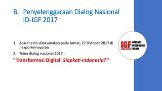Paparan Koordinator MAG ID-IGF | PPT