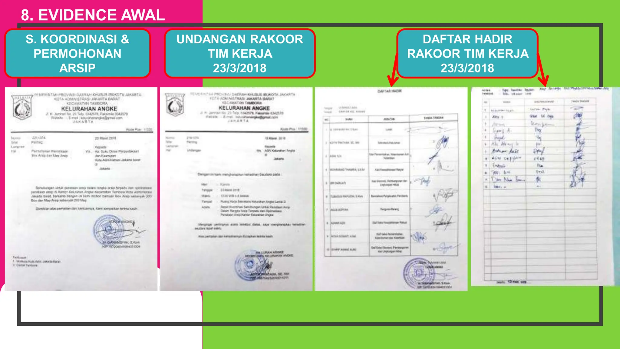 PAPARAN LK ADITH PRATAMA optimalisasi sistem pengarsipan | PPT