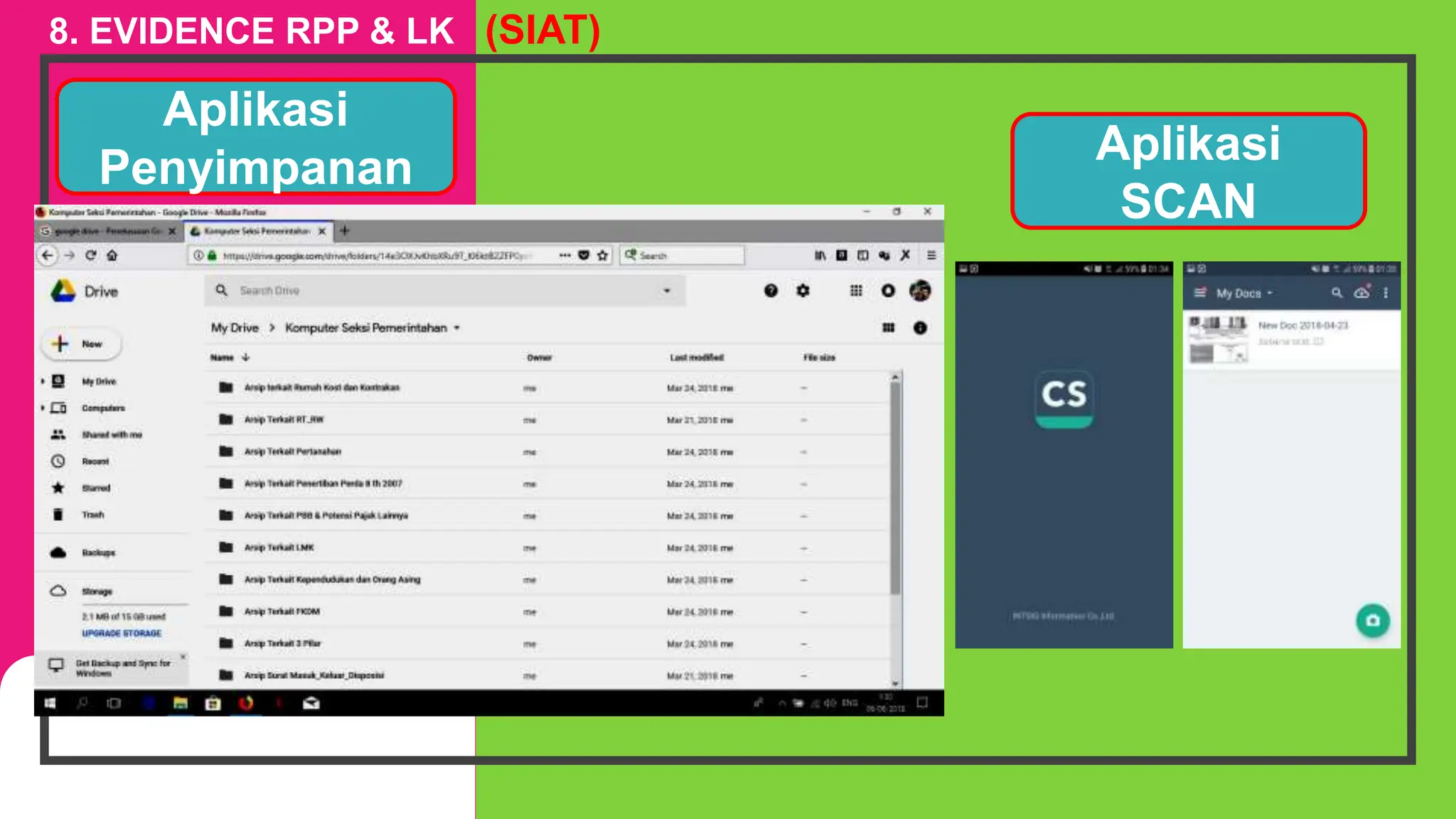 PAPARAN LK ADITH PRATAMA optimalisasi sistem pengarsipan | PPT