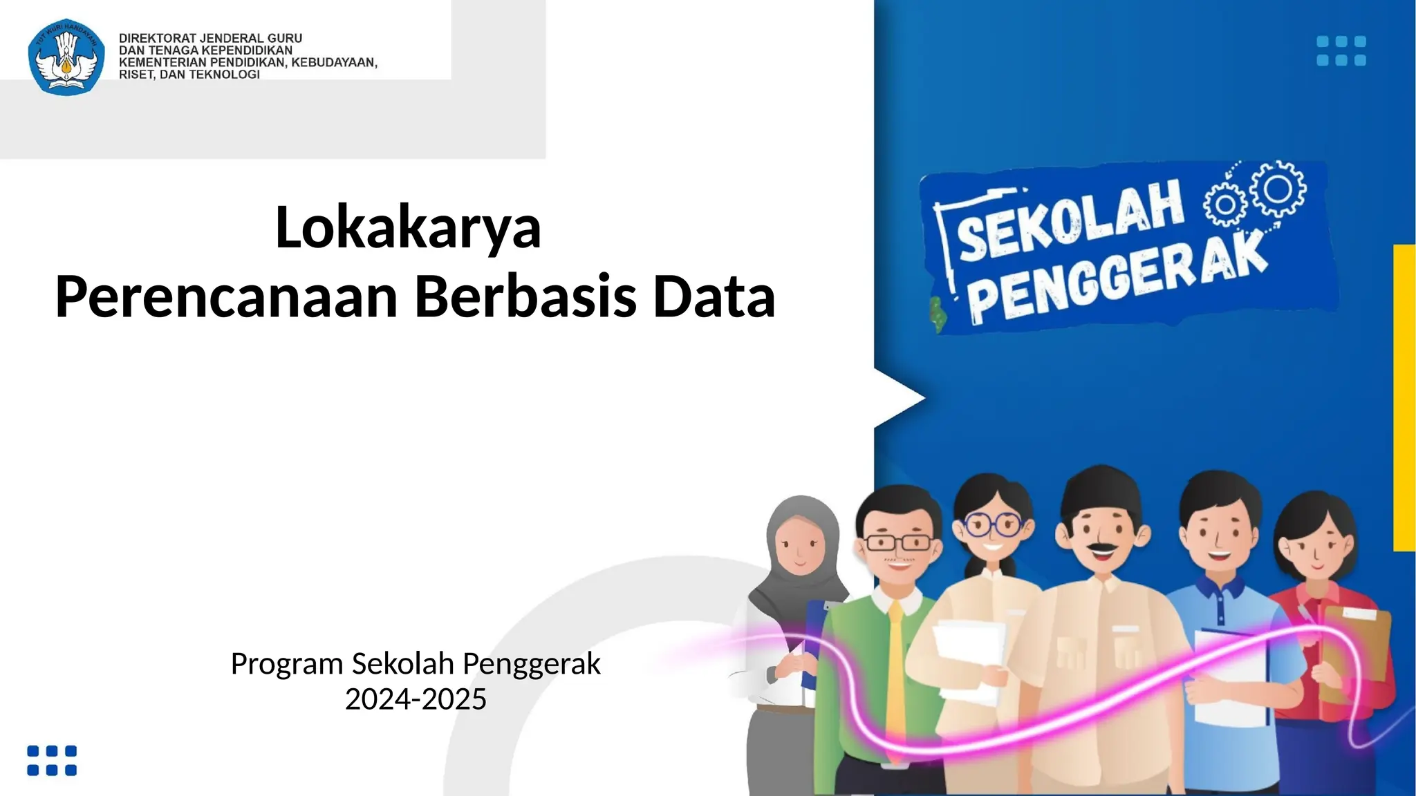 Paparan Lokakarya PBD Daring yang delenggarakan | PPT