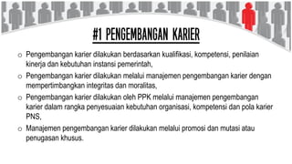 Paparan Manajemen Karier ASN (Perspektif UU ASN) | PDF