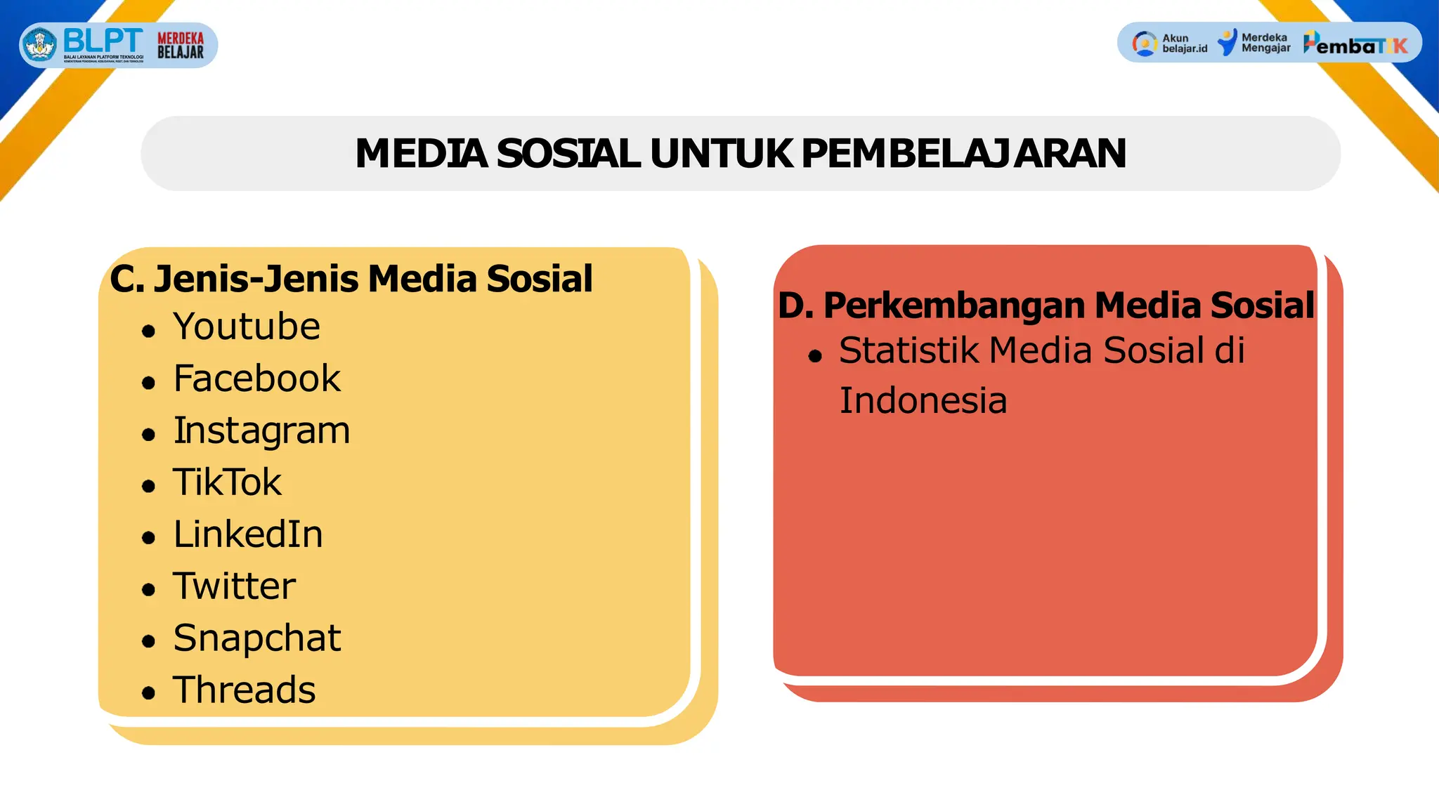 Paparan Materi Modul 4 - Pemanfaatan Media Sosial untuk Pembelajaran.pptx