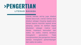 Pengembangan Literasi Bahasa dan Strategi Pembelajarannya bagi PDBK | PPTX
