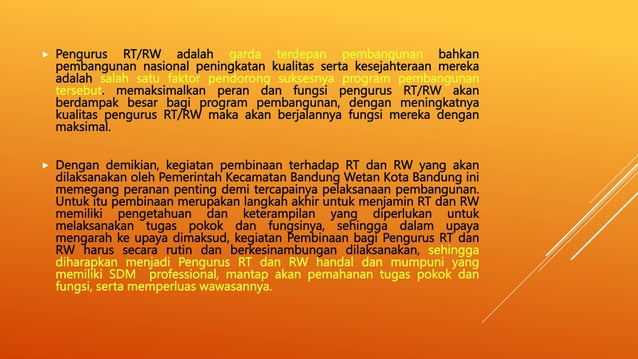 PAPARAN OPTIMALISASI PERAN DAN FUNGSI RT DAN RW -2019.pptx