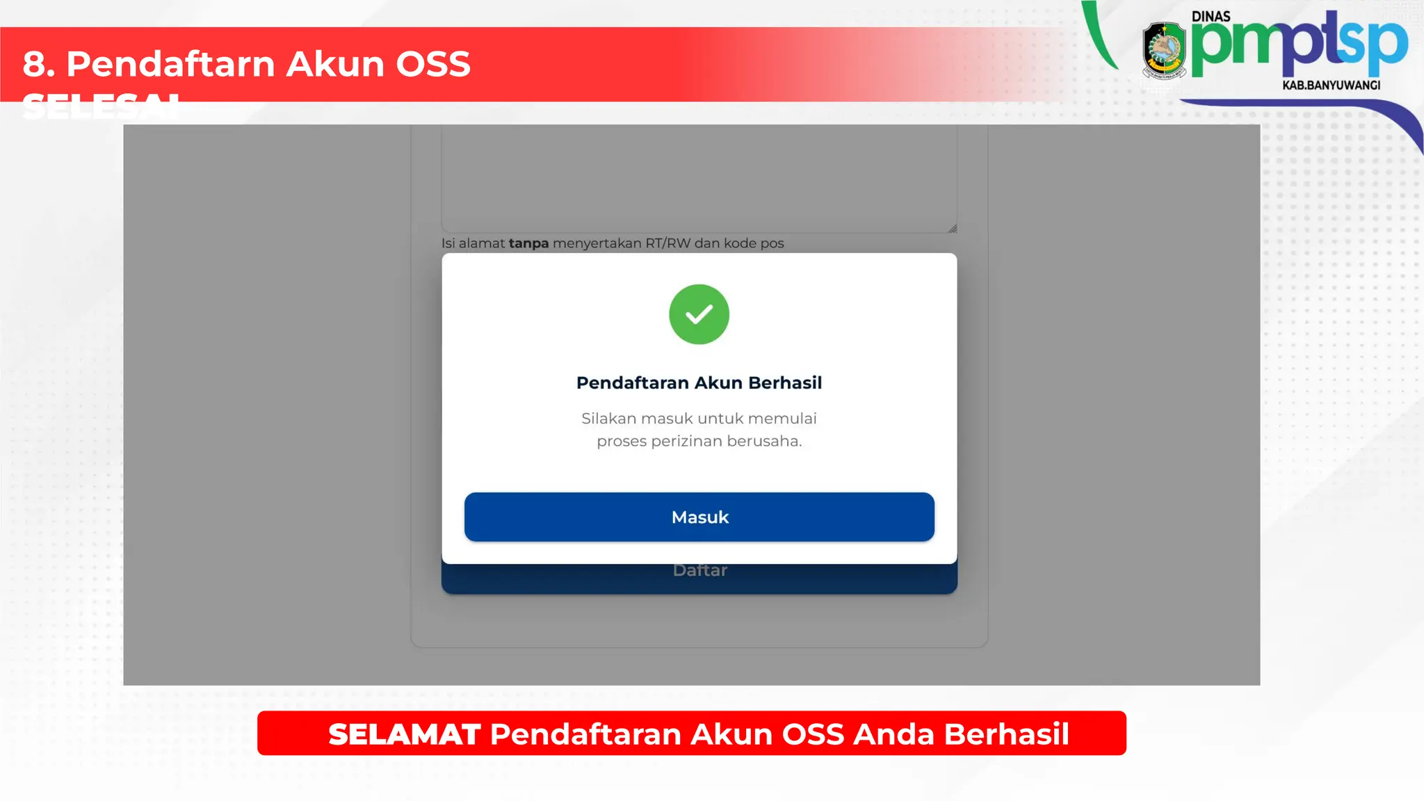 PAPARAN PERIZINAN MELALUI OSS RBA DAN PANDUAN PENDAFTARAN | PDF