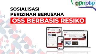 PAPARAN PERIZINAN MELALUI OSS RBA DAN PANDUAN PENDAFTARAN | PDF