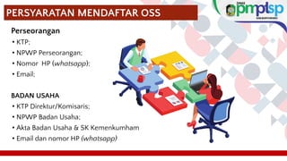 PAPARAN PERIZINAN MELALUI OSS RBA DAN PANDUAN PENDAFTARAN | PDF