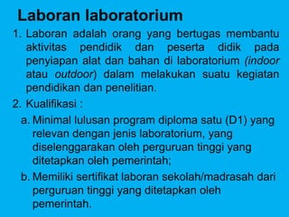 Paparan Panduan Kerja Tenaga Laboratorium Sekolah.ppt