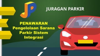 paparan penawaran pengelolaan Parkir template | PPTX