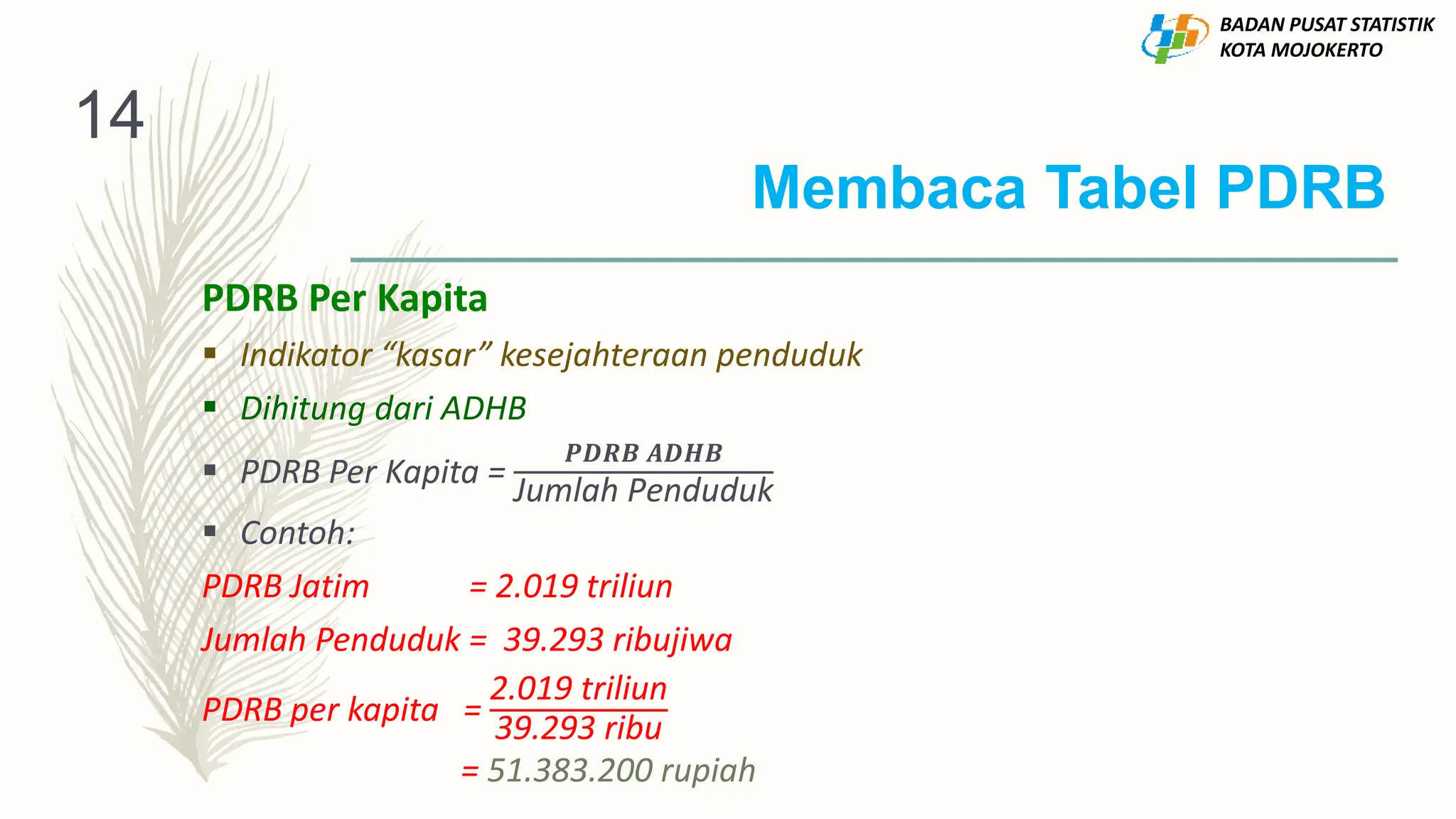 Paparan PDRB - Pertumbuhan Ekonomi Kota Mojokerto 2023 final.pptx