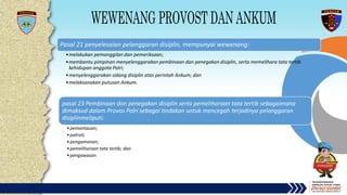 PAPARAN PELANGGARAN DISPLIN POLRI | PDF