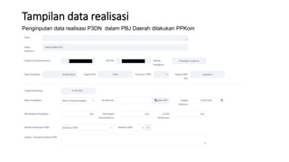 Paparan penggunaan Aplikasi P3dn.pptx