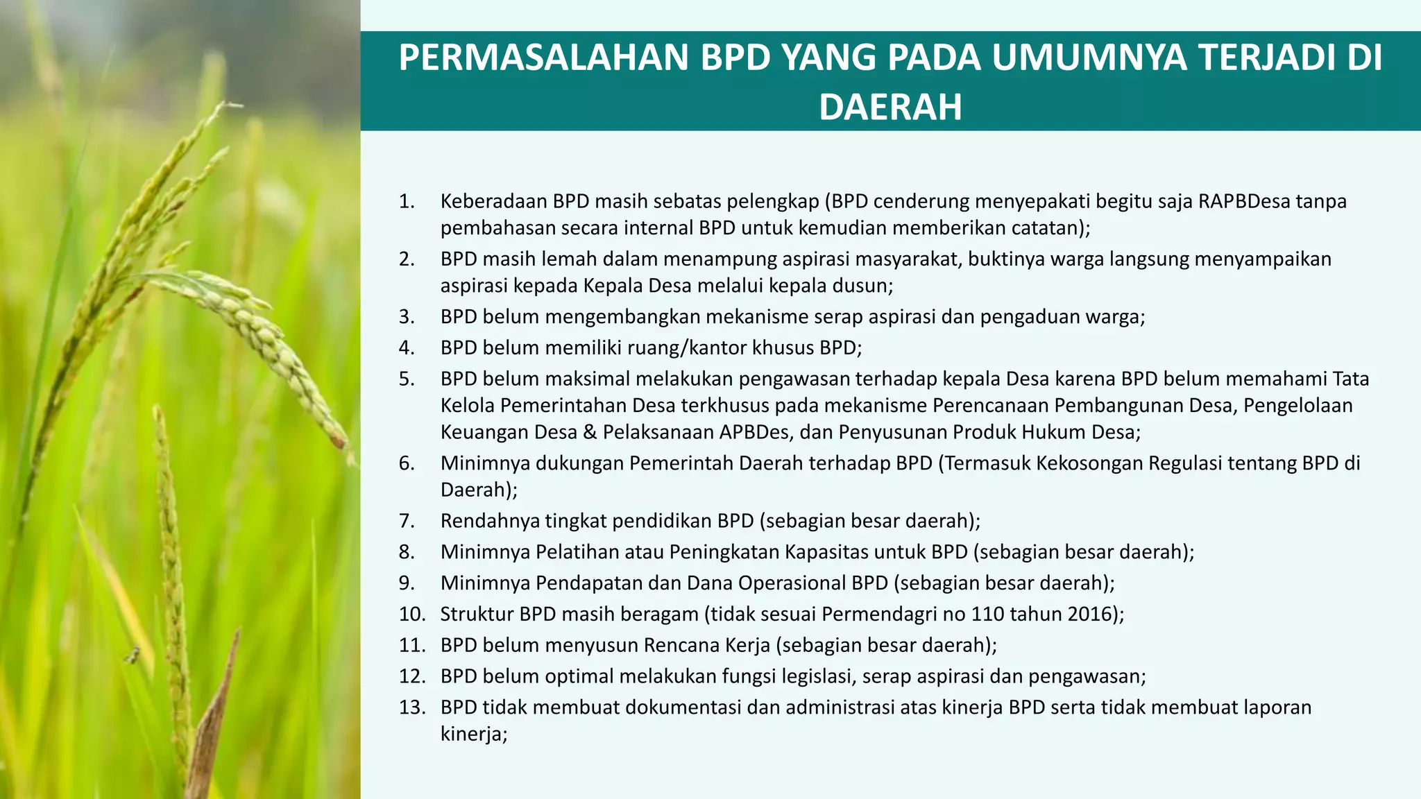 Peran BPD dalam Perencanaan Pembangunan di Desa.pptx
