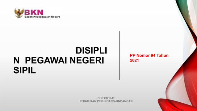 PAPARAN PP 94 2021 TENTANG DISIPLIN.ppt