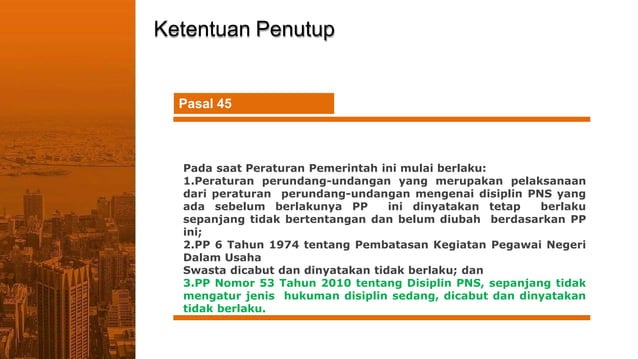 PAPARAN PP 94 2021 TENTANG DISIPLIN.ppt