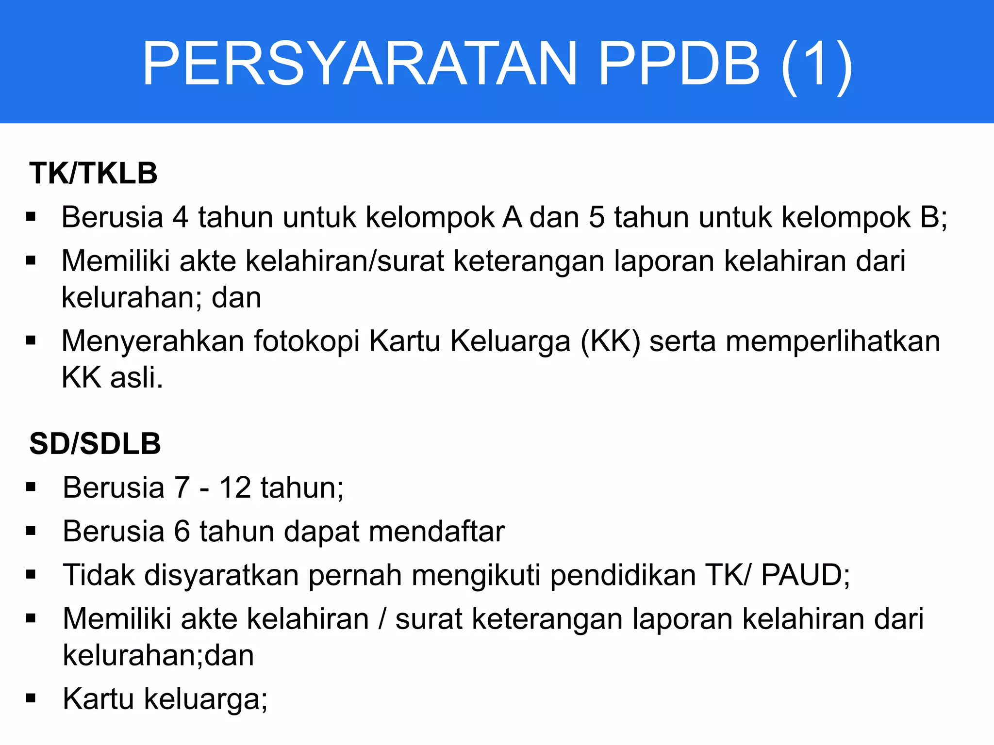 Paparan ppdb 2015 | PPTX