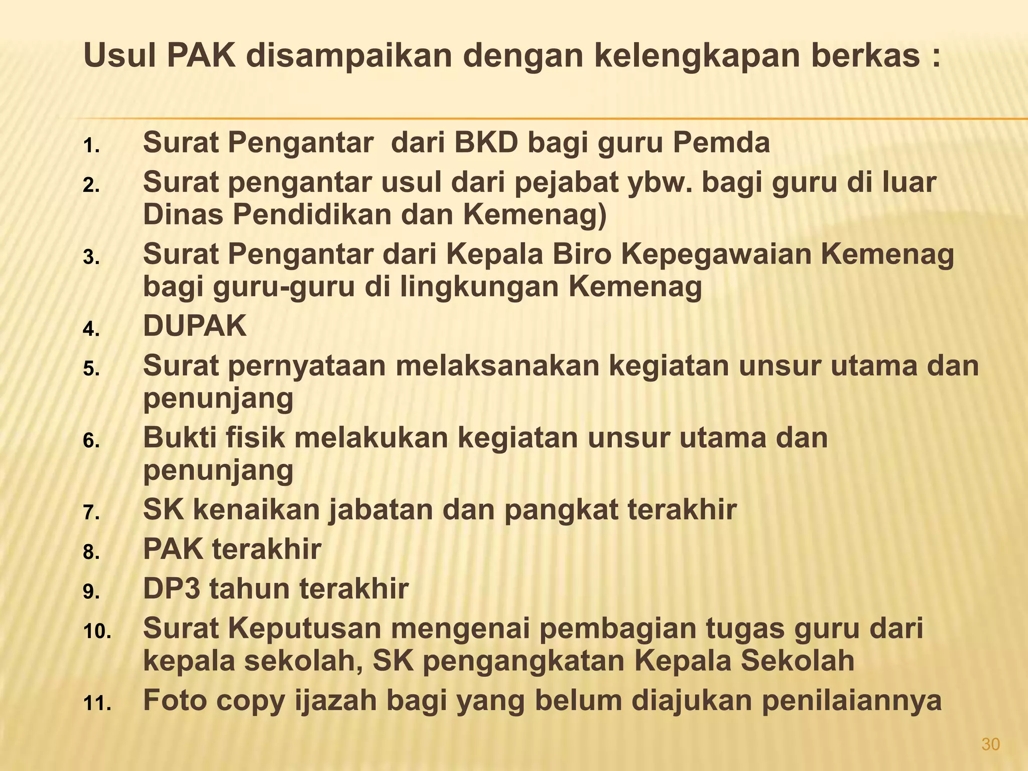 Paparan prosedur pengajuan dupak | PPSX