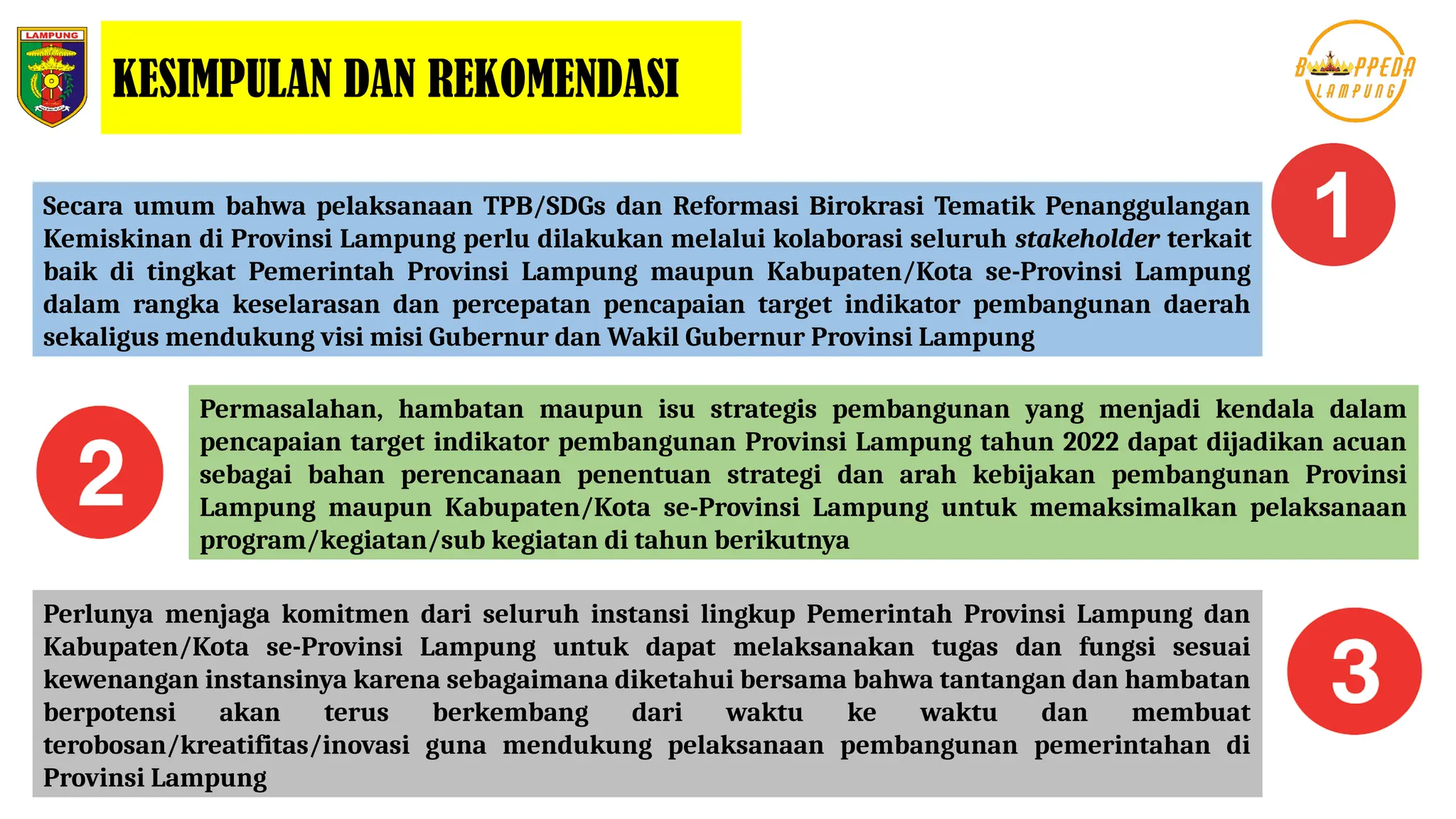 Paparan rakor p3m 29 nov 2022 lampung. pptx | PPT