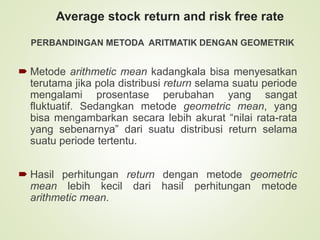 Paparan Risk and Return_Fuad Ramdhan D.pptx