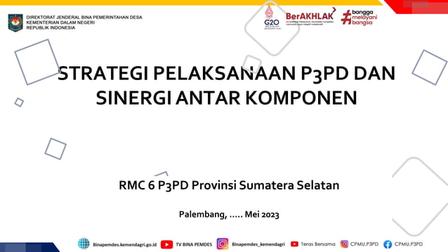 Strategi Pelaksanaan dan Sinergi Antar Komponen P3PD.pptx
