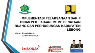 paparan sakip contoh paparan SAKIP kabupaten lebong | PPTX