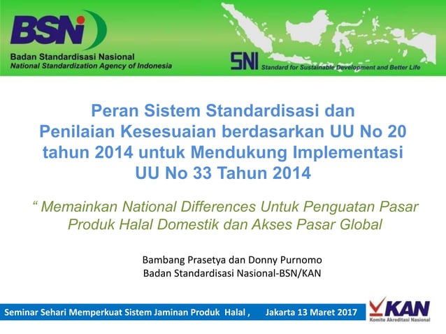 SNI dan Halal | PPT